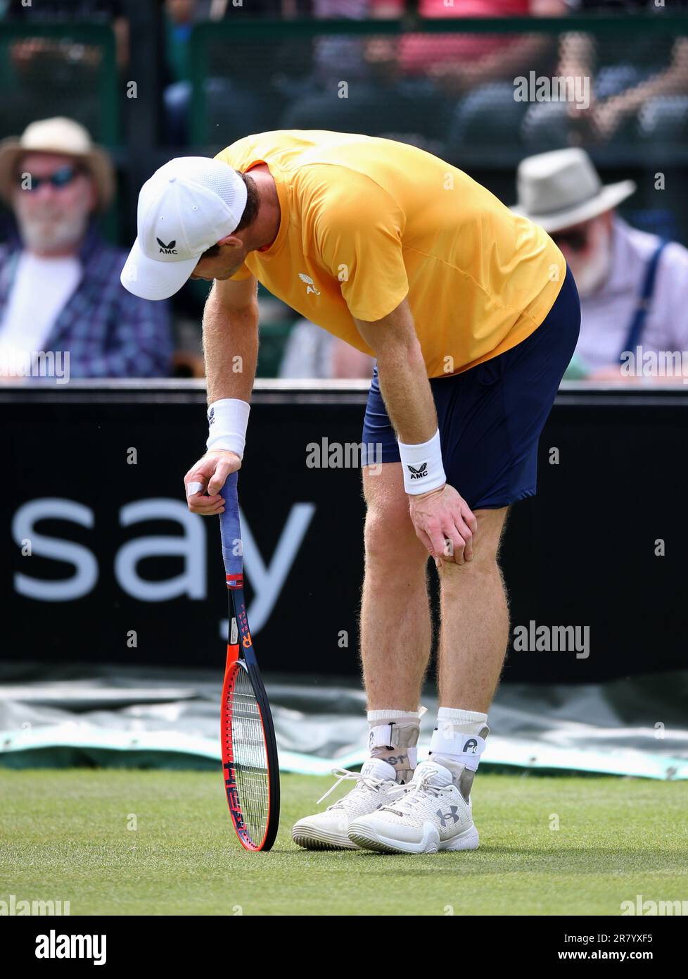 Andy Murray during the Men's singles final match against Arthur Cazaux ...