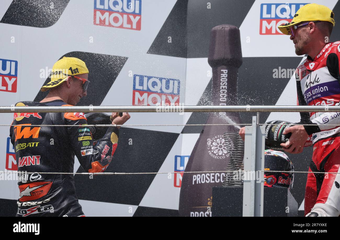 Hohenstein Ernstthal, Germany. 18th June, 2023. Motorsport, motorcycle ...