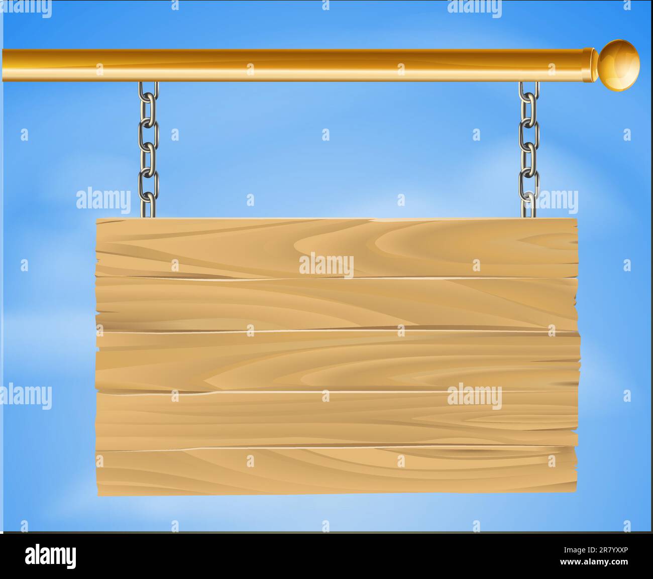 Rustic chains Stock Vector Images - Alamy