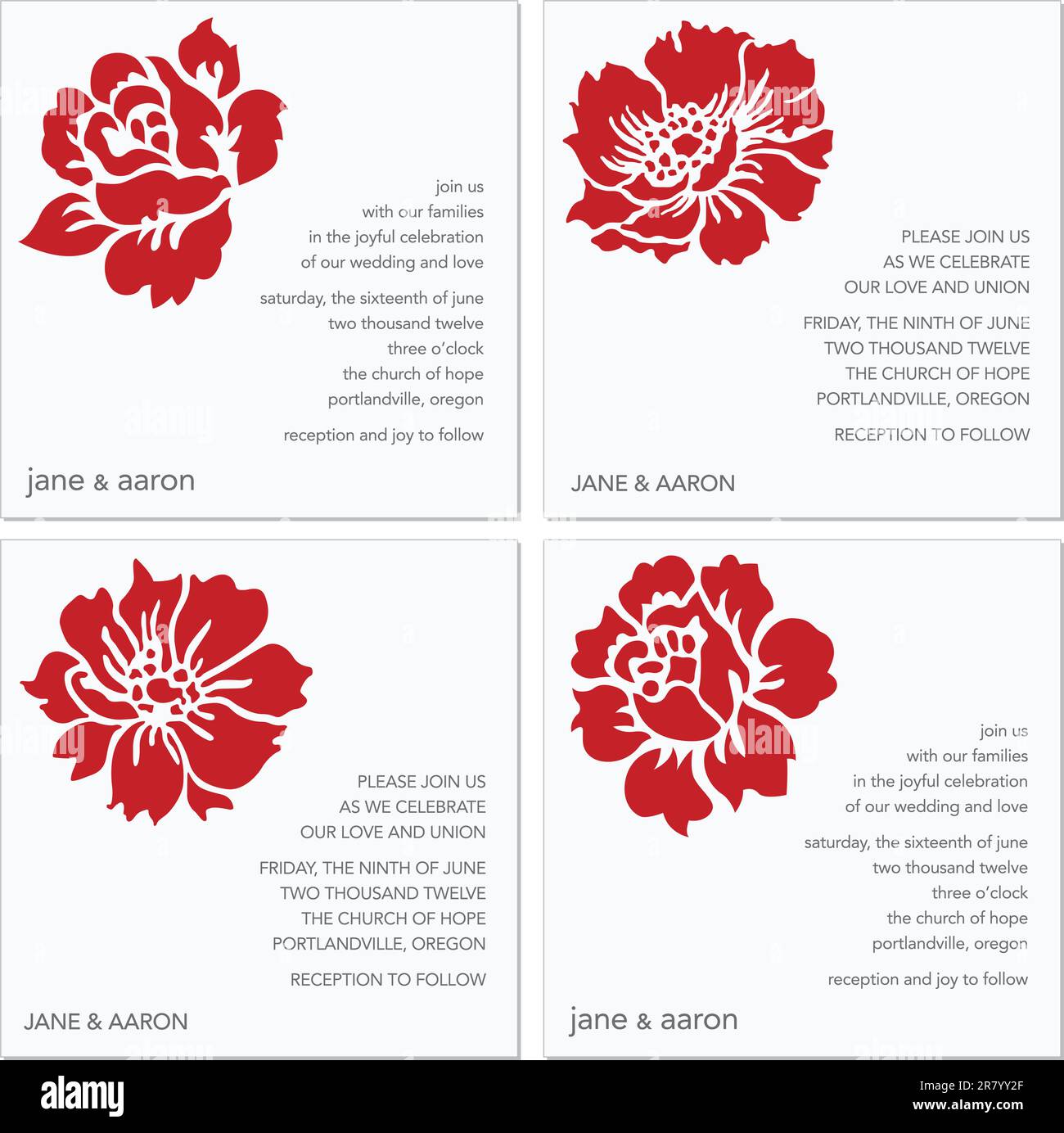 Rose silhouette border hi-res stock photography and images - Alamy