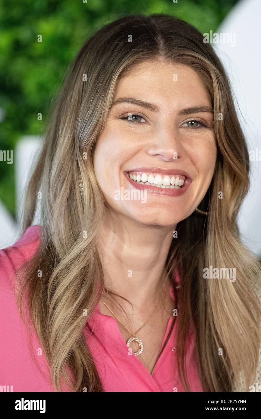 Monte Carlo Monaco 18th June 2023 Caitlin Bassett Attends The Quantum Leap Photocall During