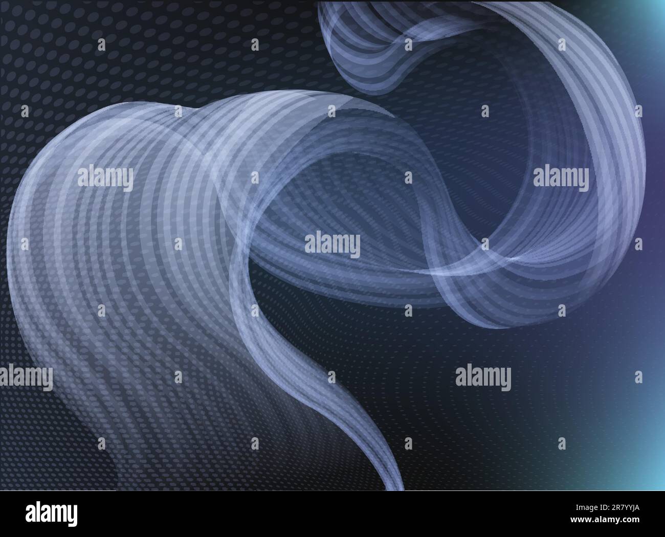 An abstract background featuring an abstract smoke like shape Stock ...