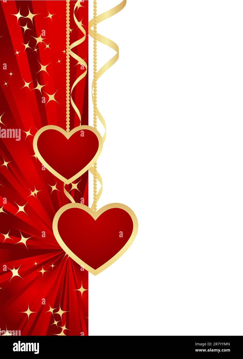 Elegant floral-pattern red background. Vector illustration Stock Vector ...