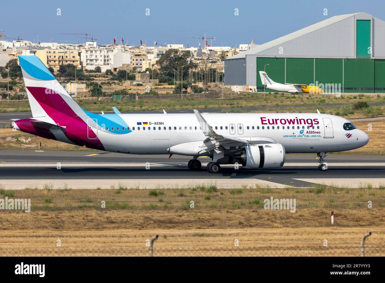 Eurowings Airbus A320-251N (Reg.: D-AENH), one of the latest additions ...