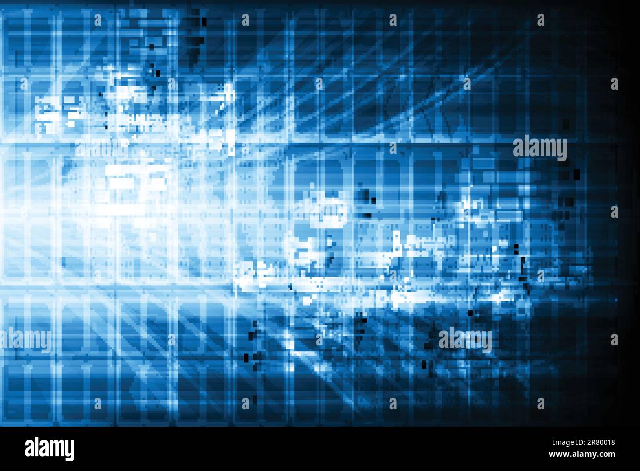 Hi-tech dark background. Eps 10 vector illustration Stock Vector Image ...