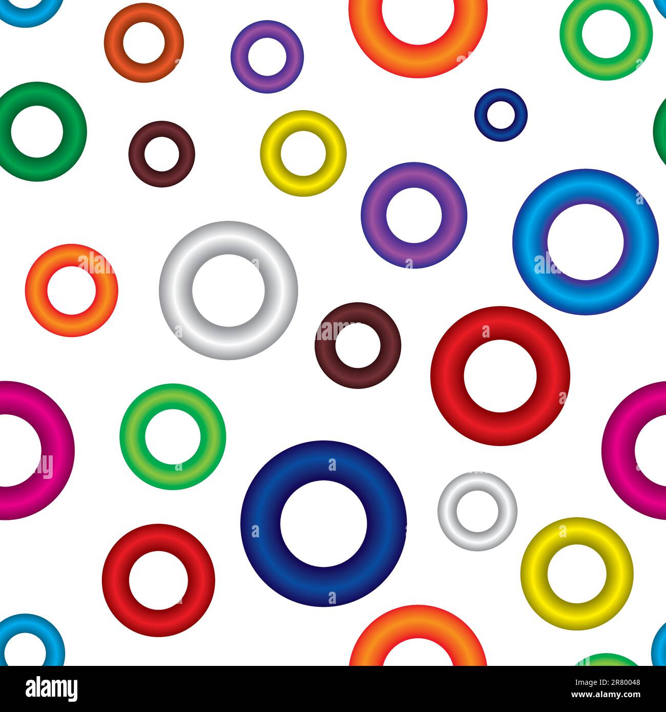 Circles Frame Loop Stock Vector Images Alamy