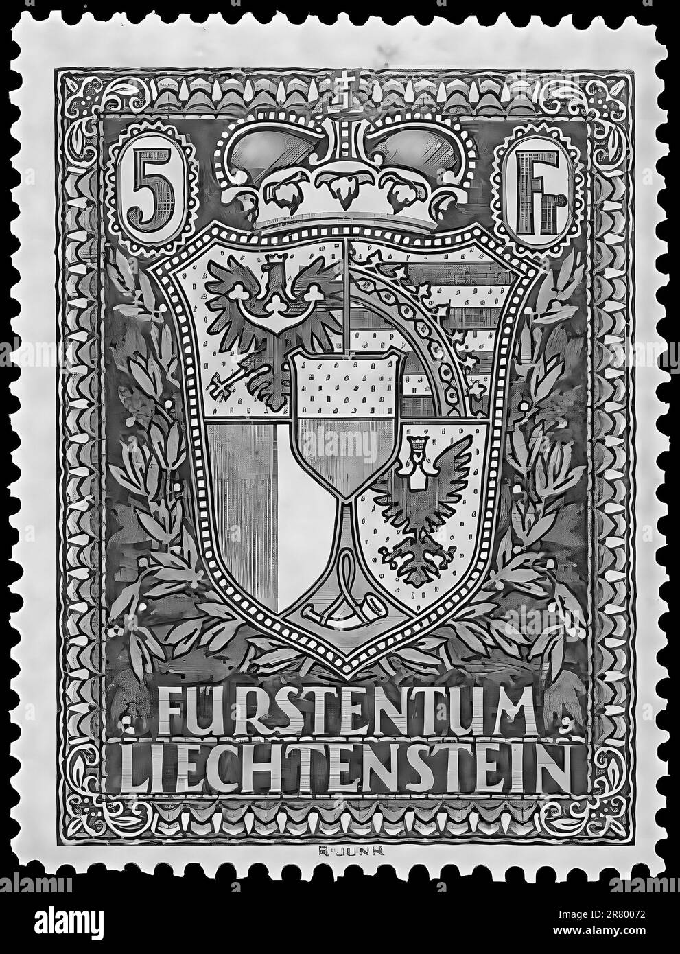 Liechtenstein Black and White Stock Photos & Images - Alamy