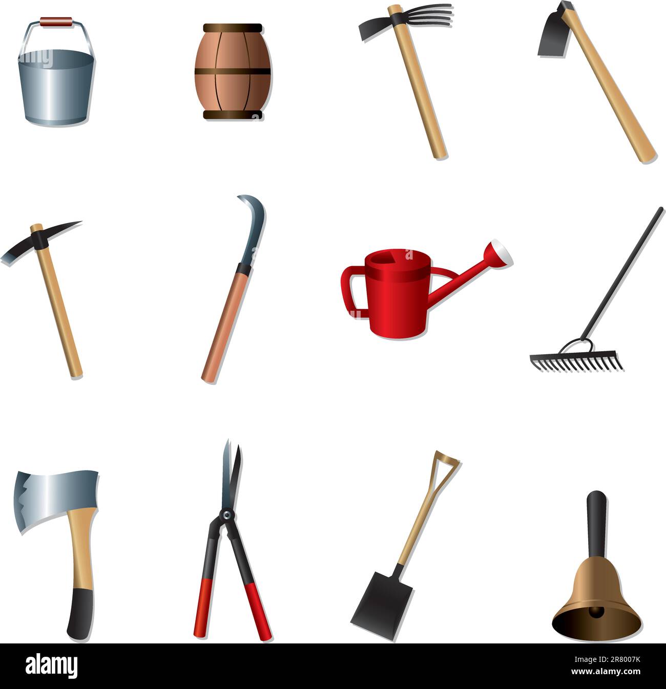 Draw gardening hi-res stock photography and images - Alamy