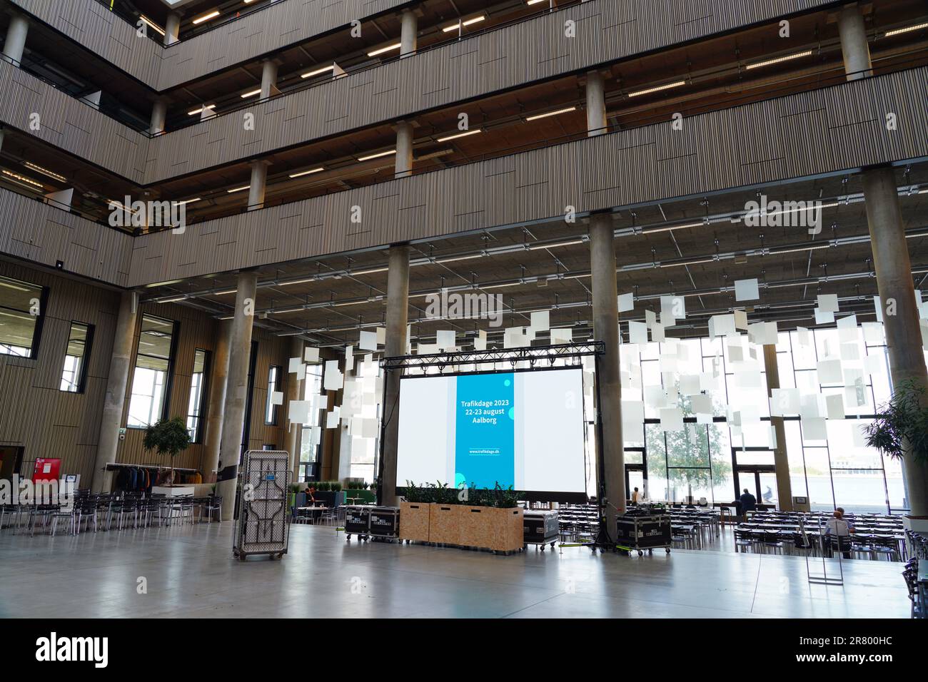 Aalborg Denmark 23 Aug 2022 View Of The Campus Of Aalborg University