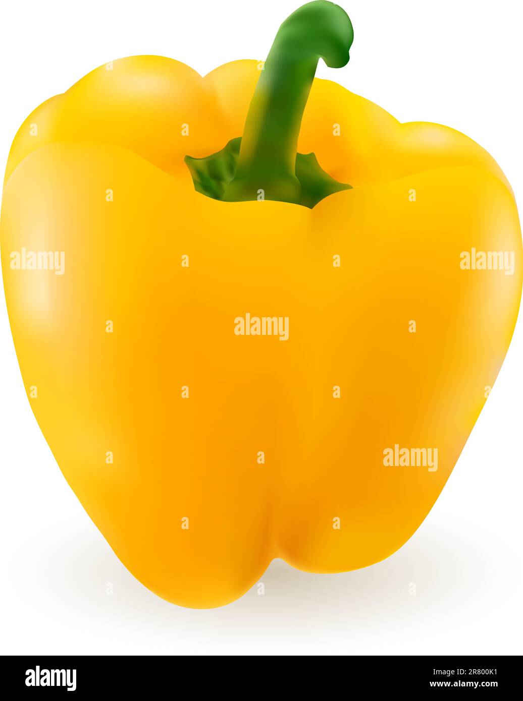 Yellow Pepper Clipart