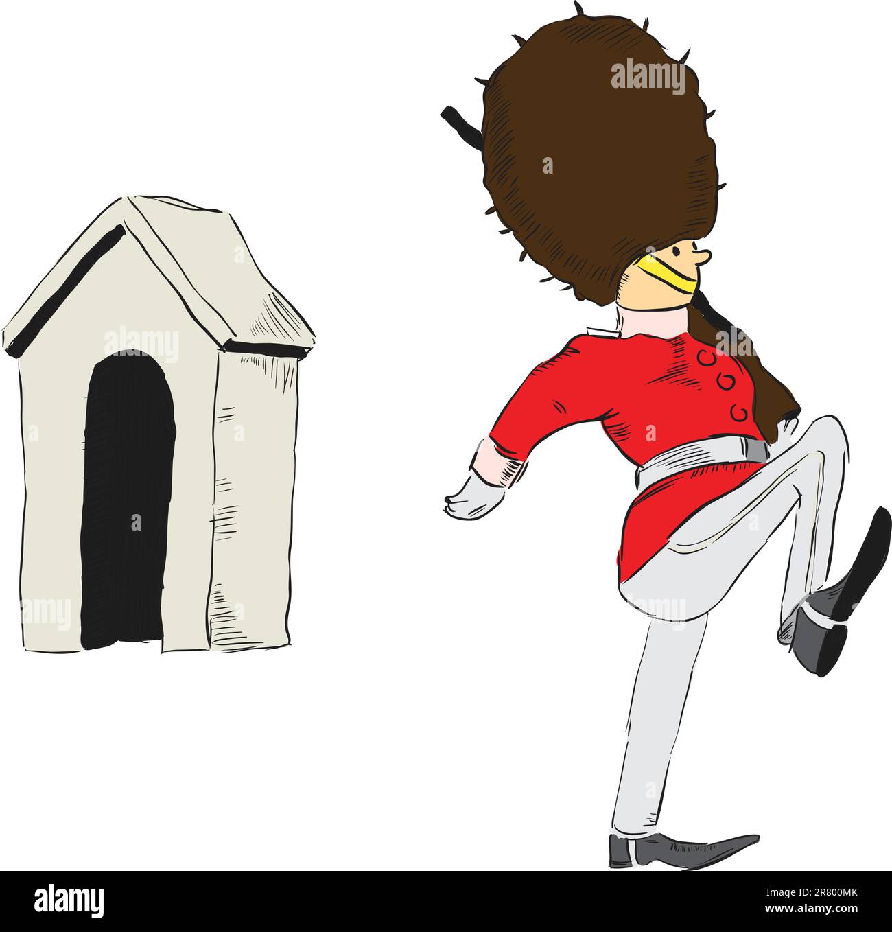 British army parade Stock Vector Images - Alamy