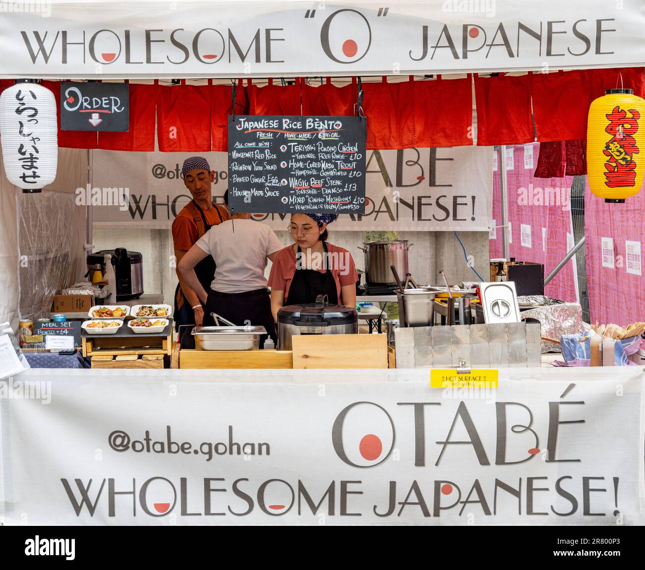 Japanese festival stall hi-res stock photography and images - Alamy
