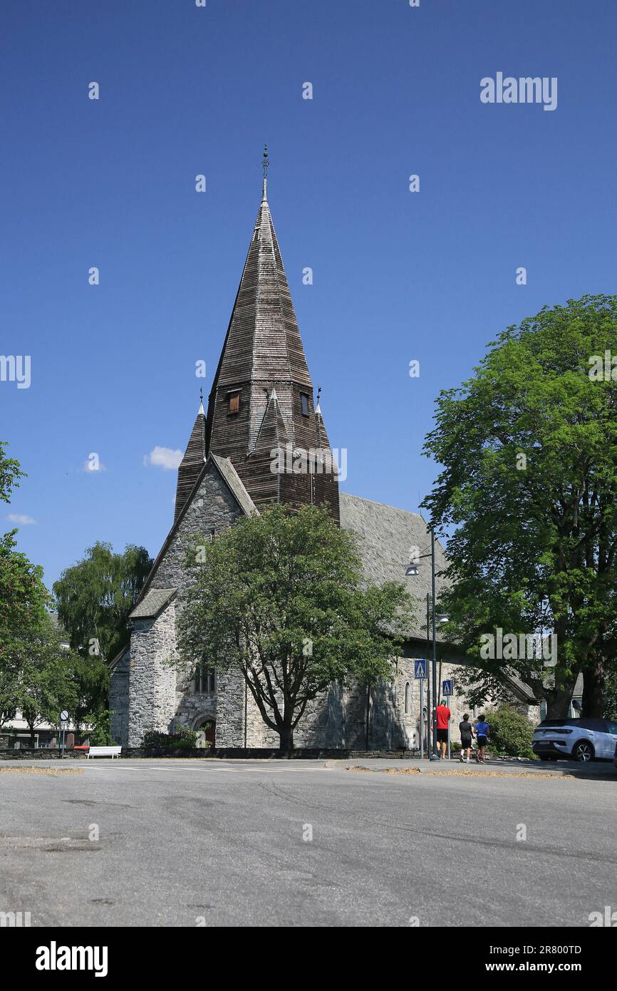 Voss Church, Vestland, Western, Norway Stock Photo - Alamy