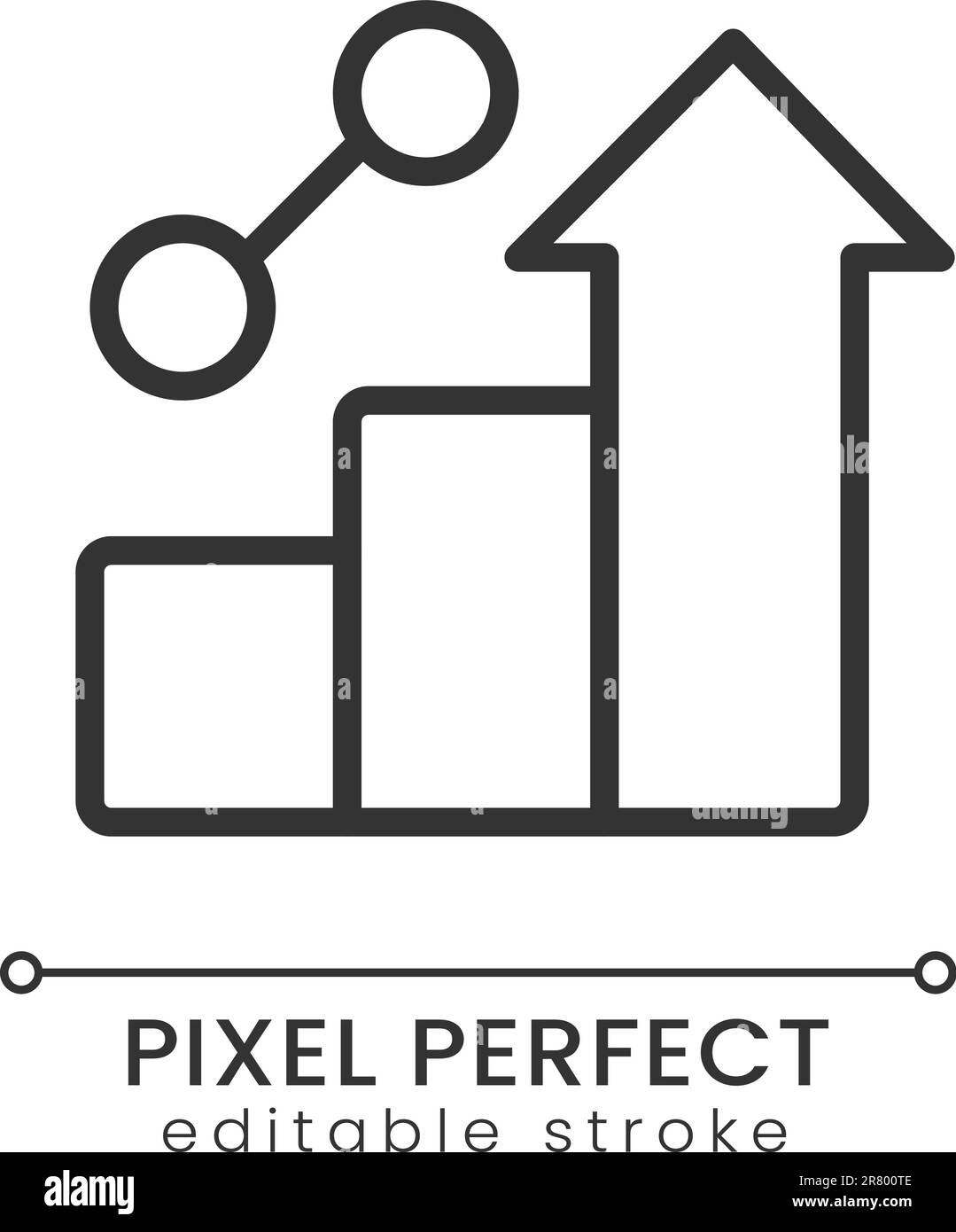 Business analytics pixel perfect Cut Out Stock Images & Pictures - Alamy