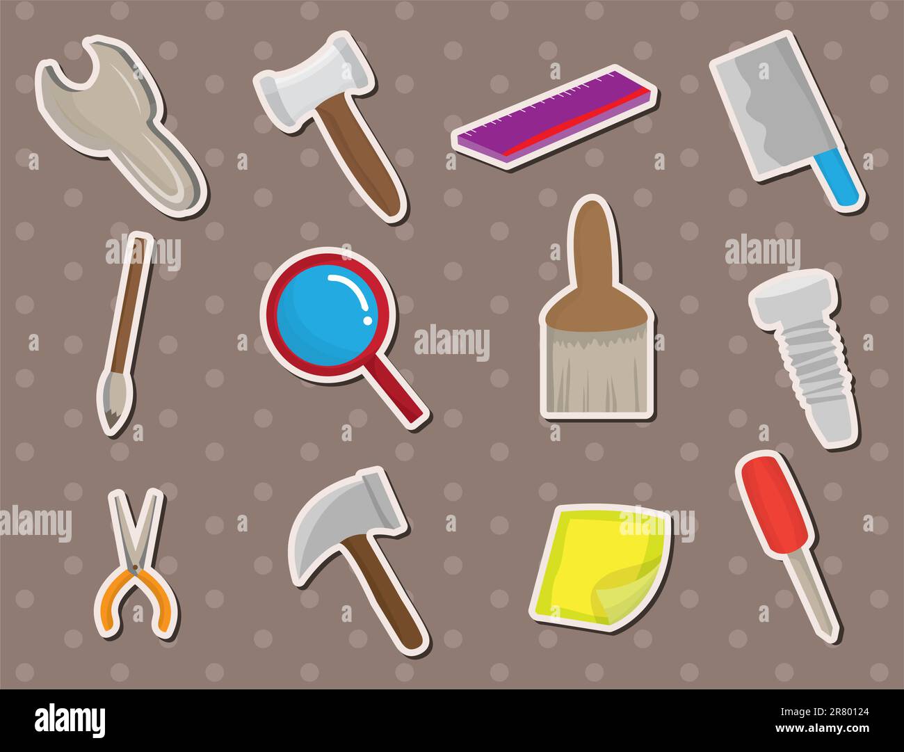 International stickers Stock Vector Images - Alamy