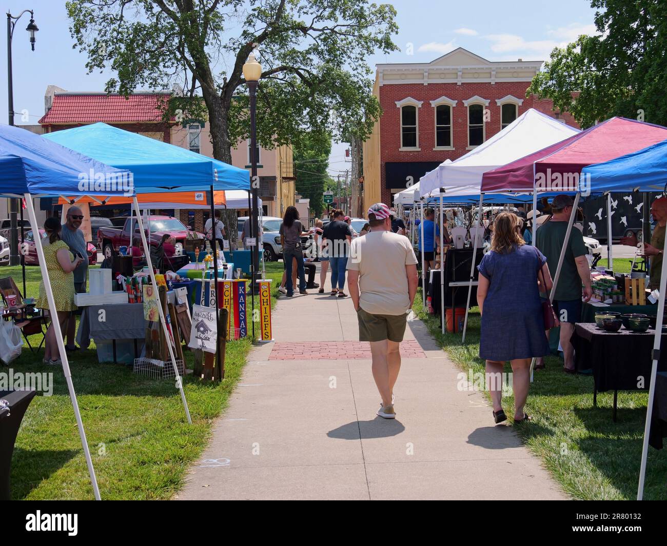 Paola, Kansas - June 17, 2023: Miami County Kansas Museum Craft and ...