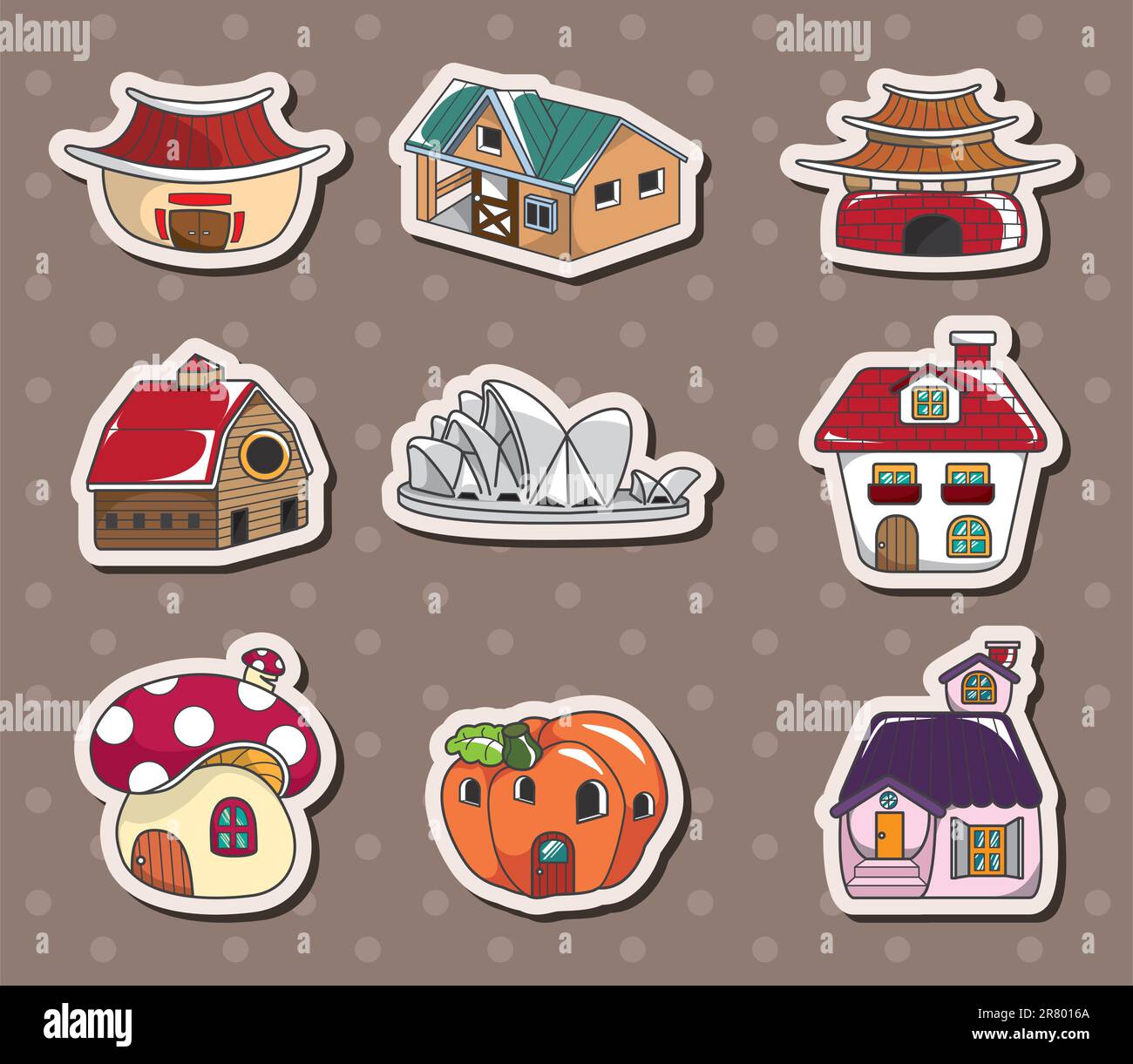 Merchant housing Stock Vector Images - Alamy