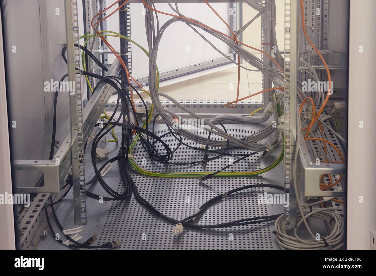 The computer network connection relies heavily on properly installed ...