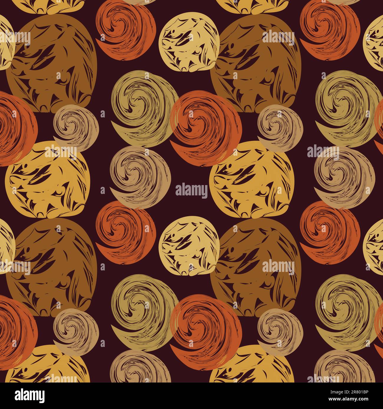 Original seamless background with abstract figures, vector ...