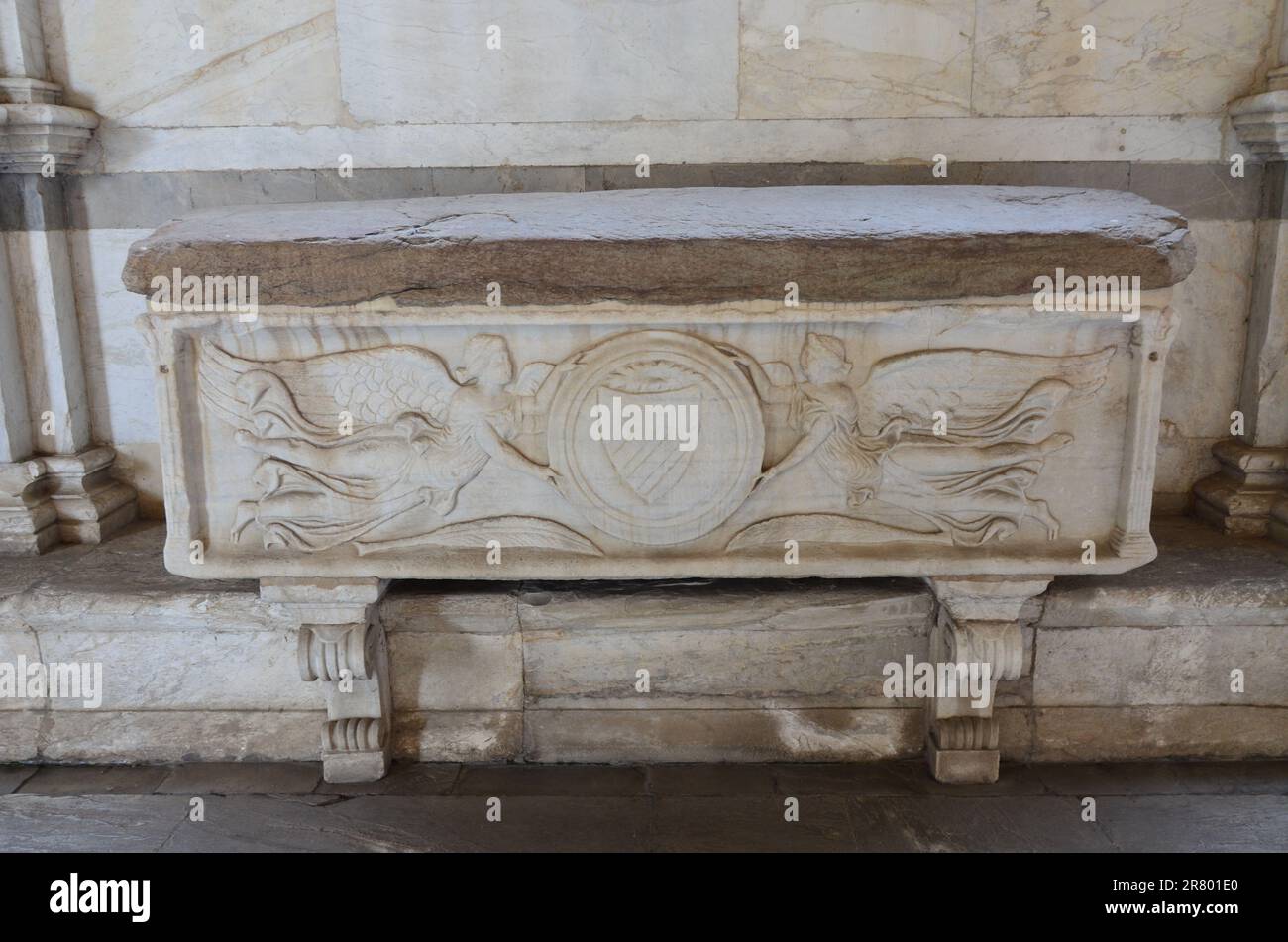 Pisa, Italy 04.27.2018: The Camposanto Monumentale, the ancient ...