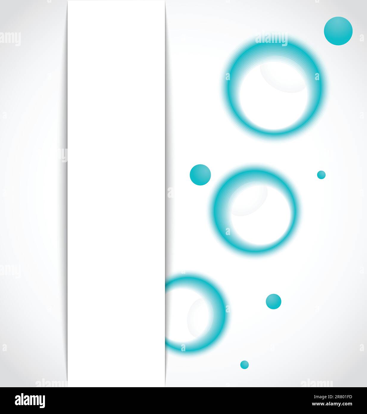 Illustration abstract background with blue circle - vector Stock Vector ...