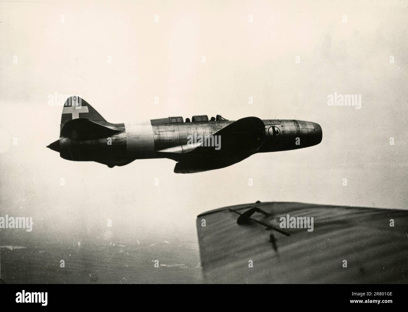 Italian aircraft Campini Caproni C.C.2, Italy 1930s Stock Photo - Alamy