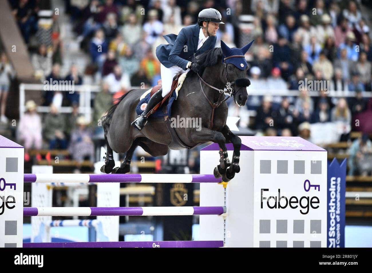 Simon Delestre, France, with the horse Dexter Fontenis Z during the ...