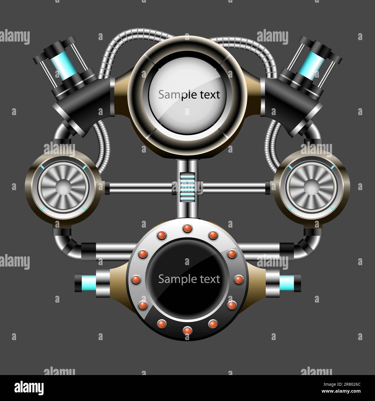 Industrial abstract Stock Vector Images - Alamy