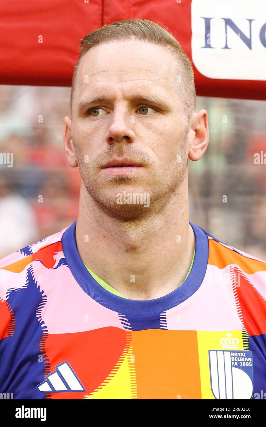 Brussels, Belgium. 17th June, 2023. Matz Sels (BEL) Football/Soccer ...