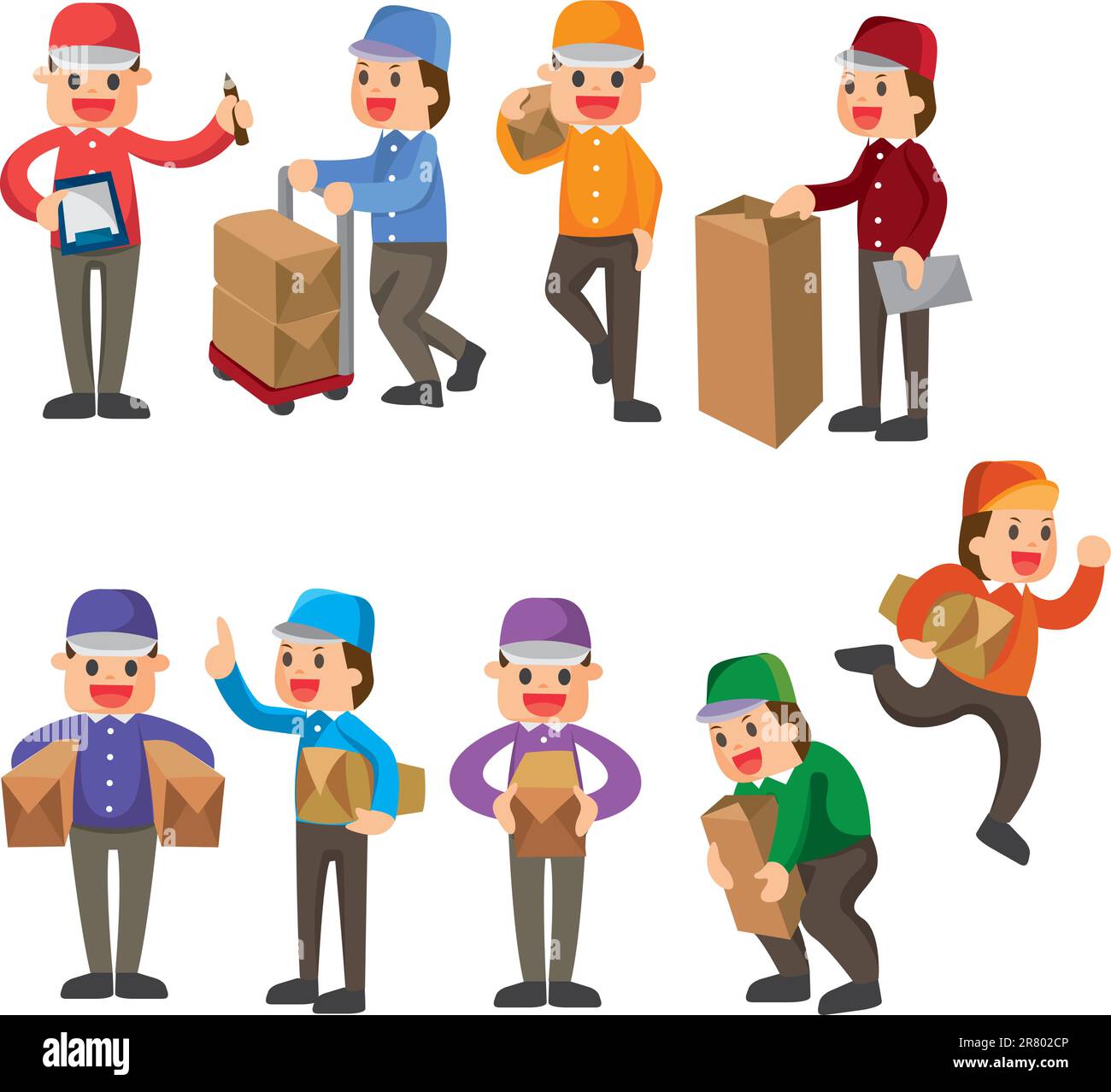 Express delivery people Stock Vector Image & Art - Alamy Express delivery people Stock Vector Image & Art - Alamy