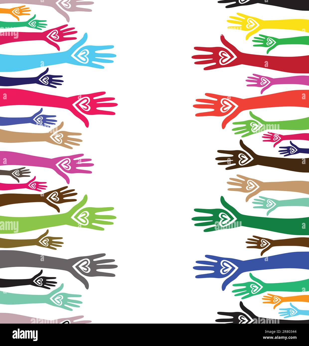 United Hands Clipart