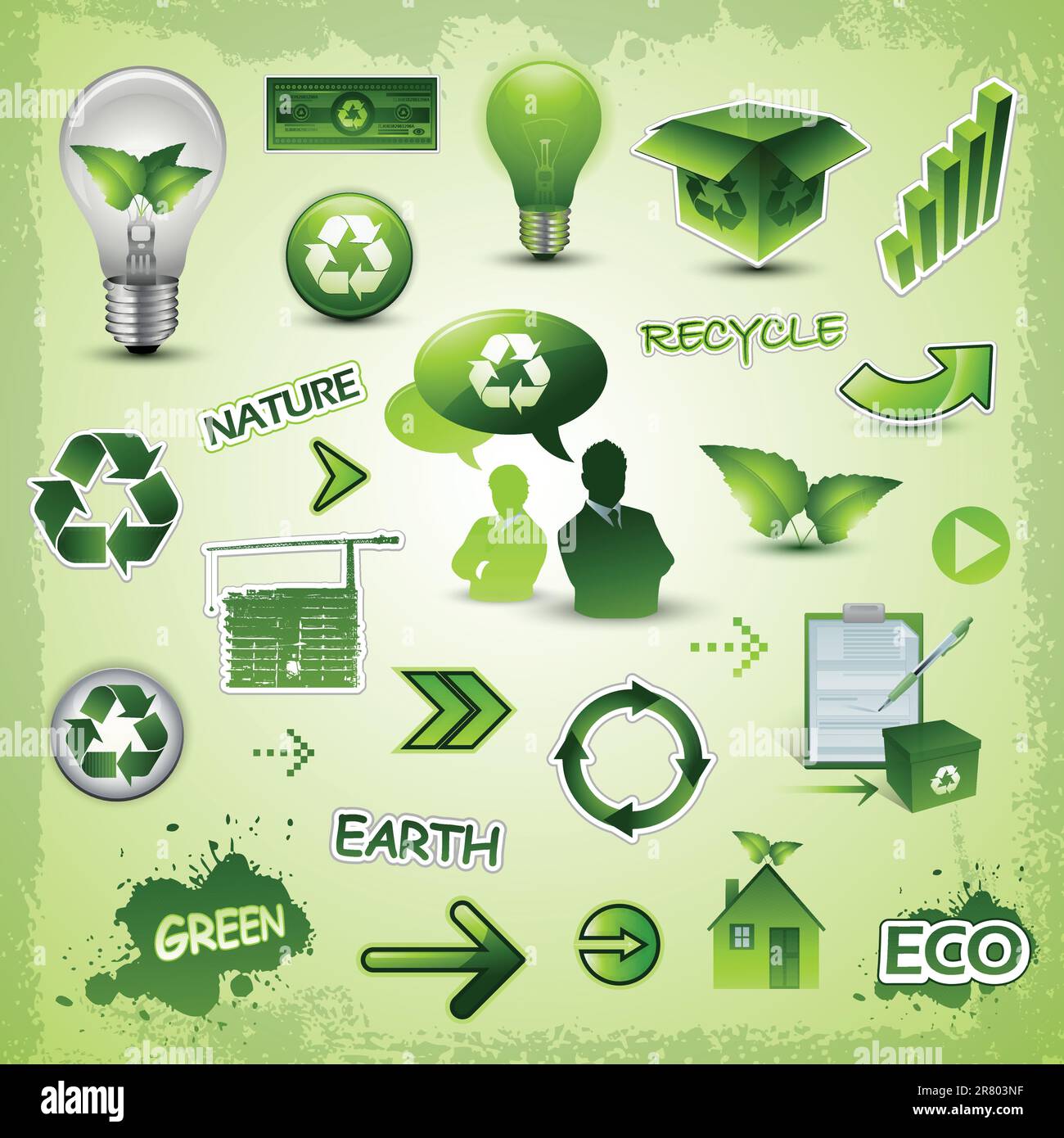 Environment and nature icons and symbols Stock Vector Image & Art - Alamy