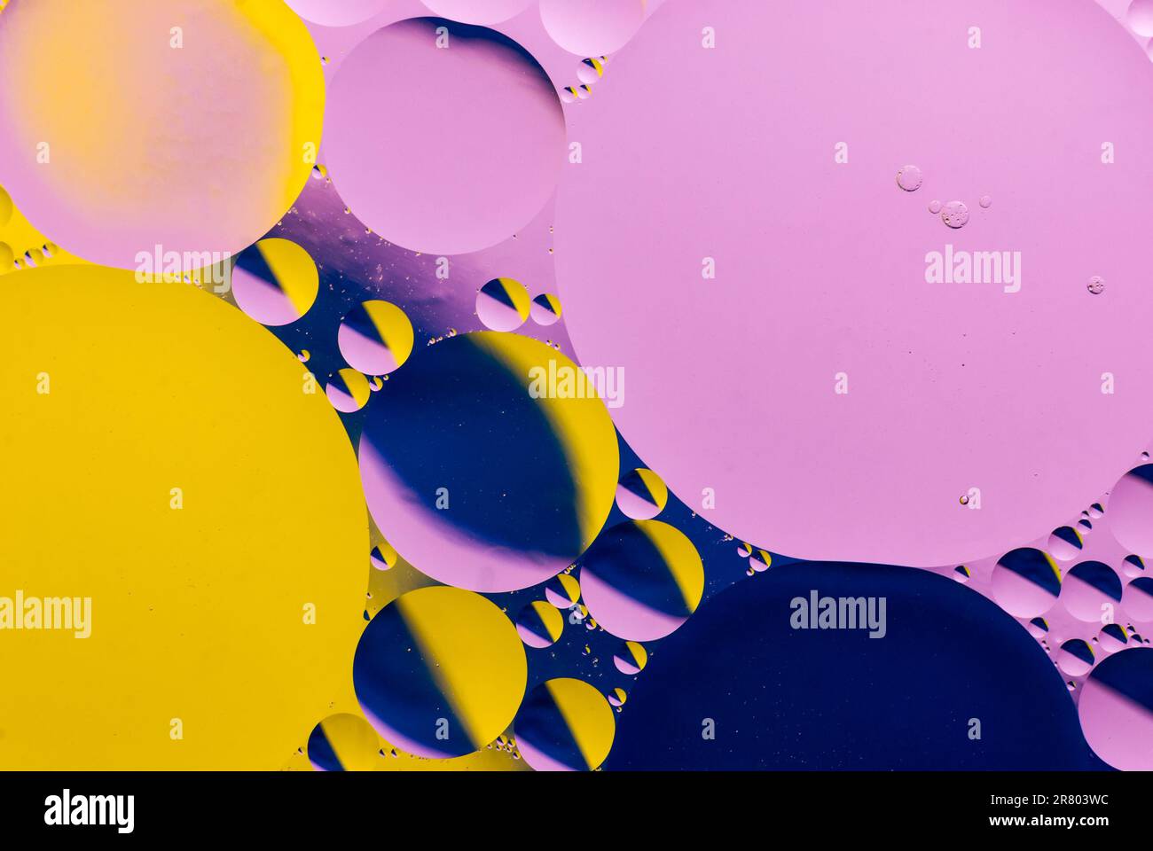Fantastic abstract macro background with blur elements. Space and ...