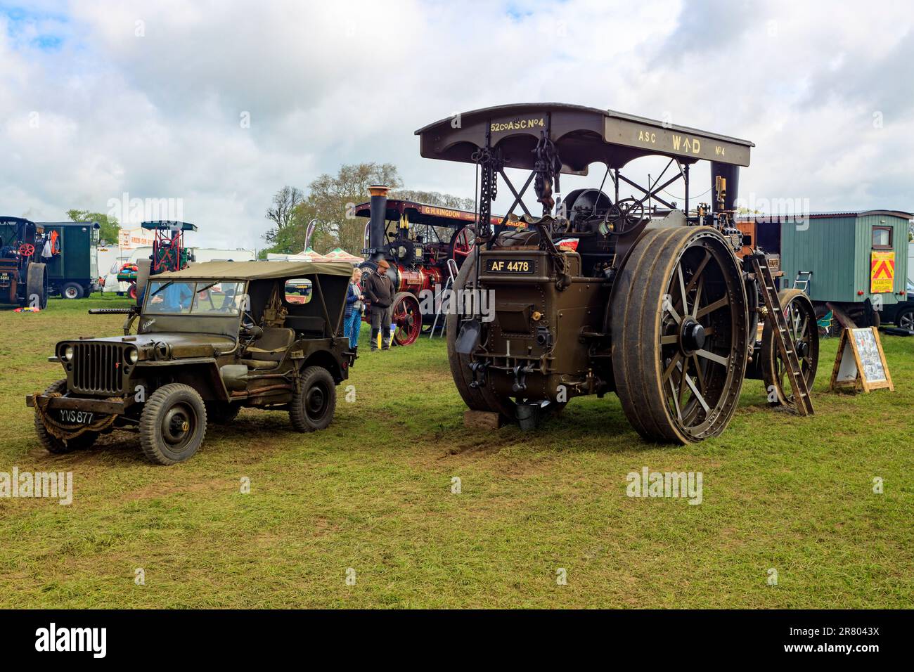 Ex-WD 1914 Aveling & Porter traction engine No. 8471 'Clyde' (AF 4478 ...