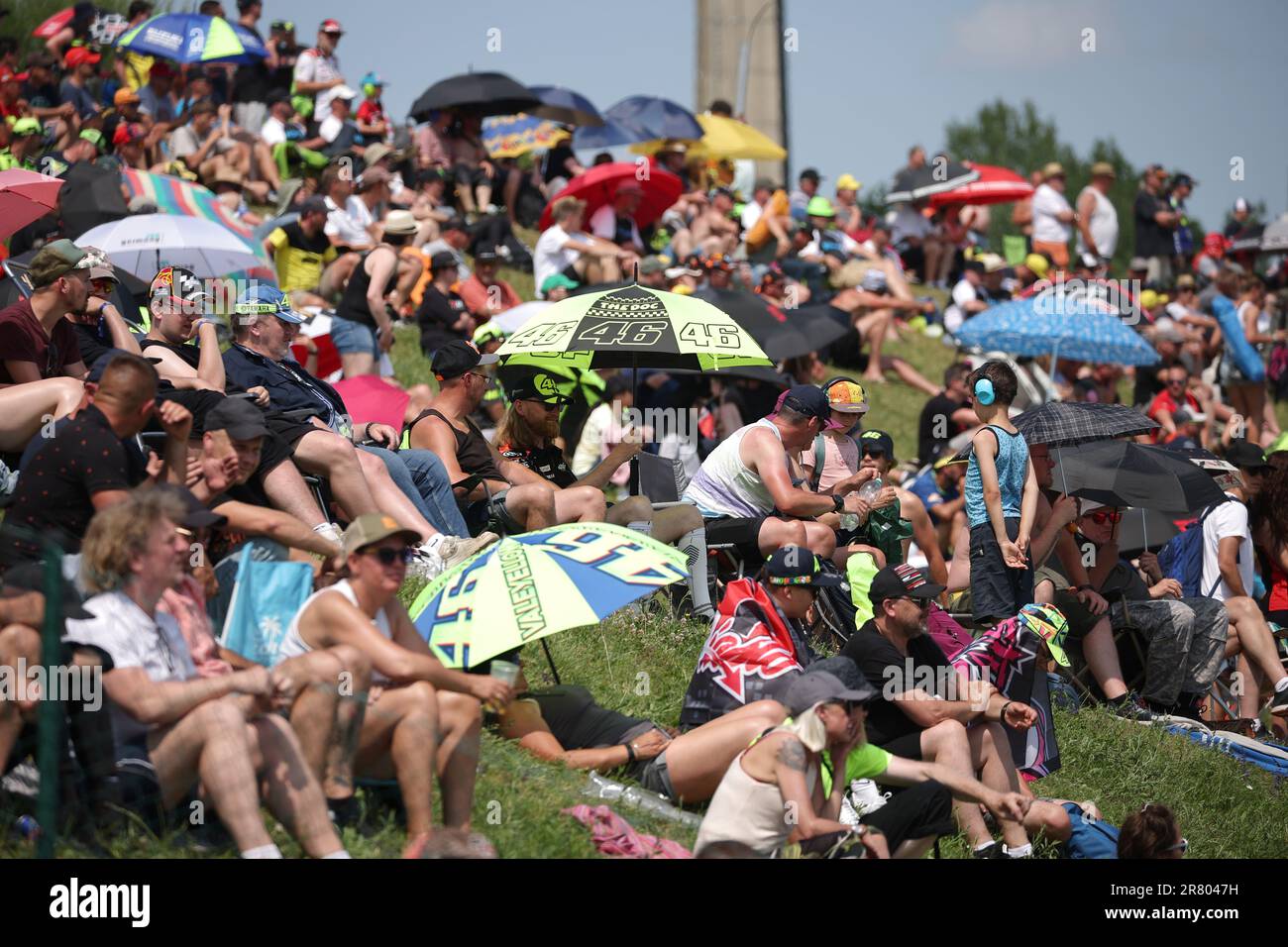 Hohenstein Ernstthal, Germany. 18th June, 2023. Motorsport, motorcycle ...