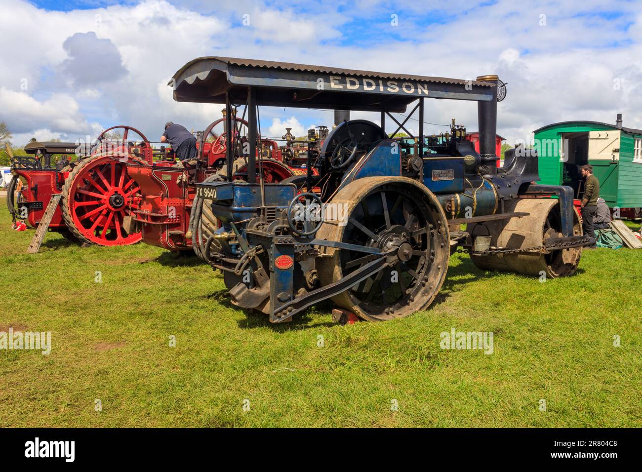 1922 Aveling & Porter Traction Engine at the Abbey Hill Steam Rally ...