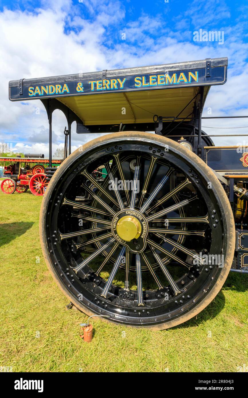 1907 Foden traction engine (BF4311) 'Earl of Dudley' at Abbey Hill ...