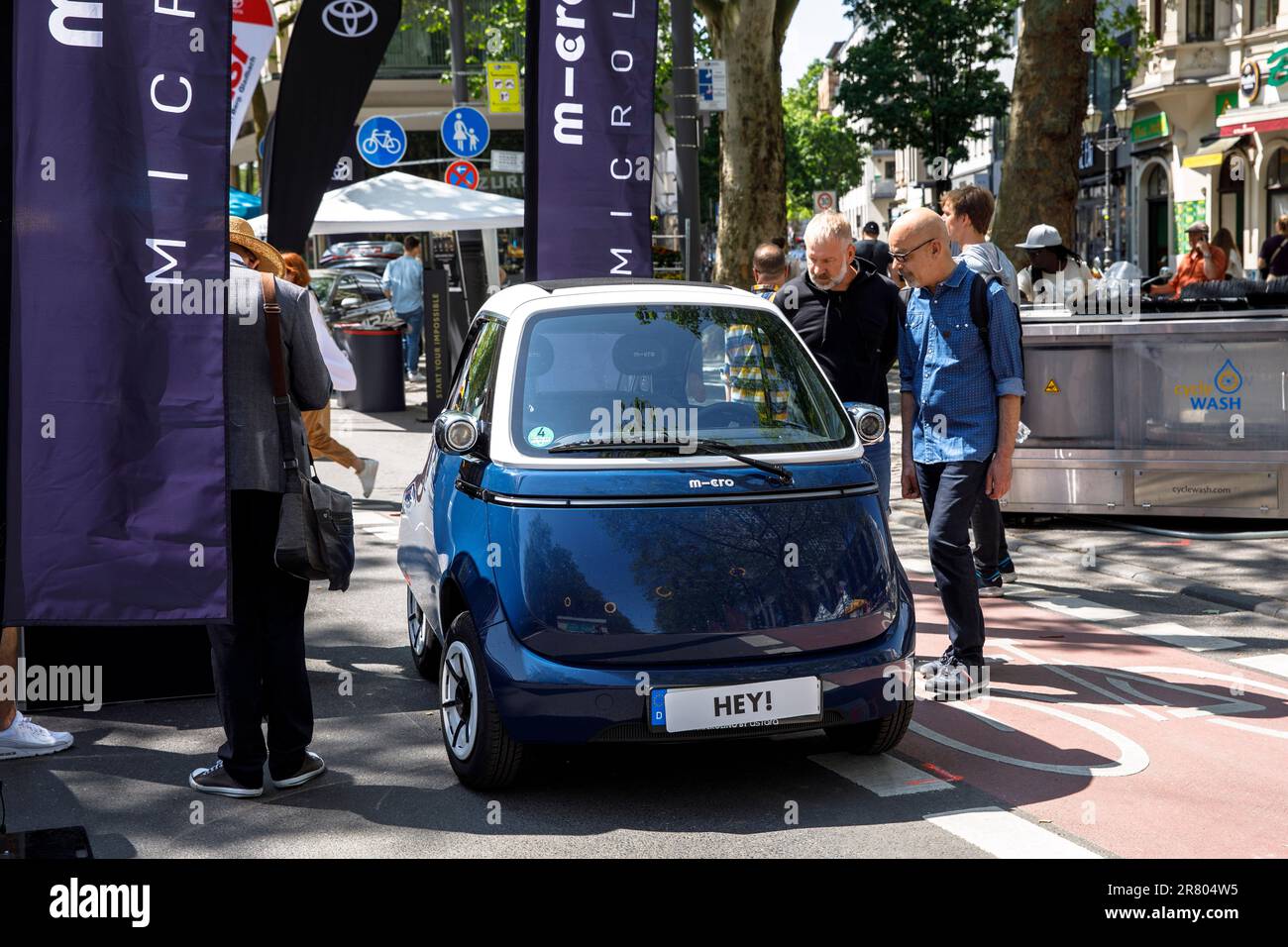 der Microlino of the Swiss Micro Mobility Systems AG at the ...