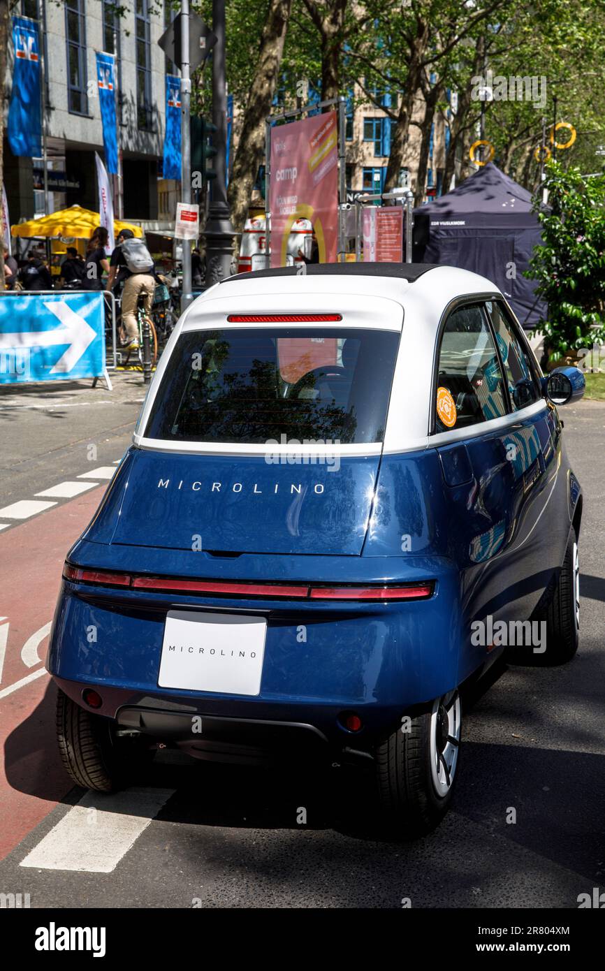 der Microlino of the Swiss Micro Mobility Systems AG at the ...