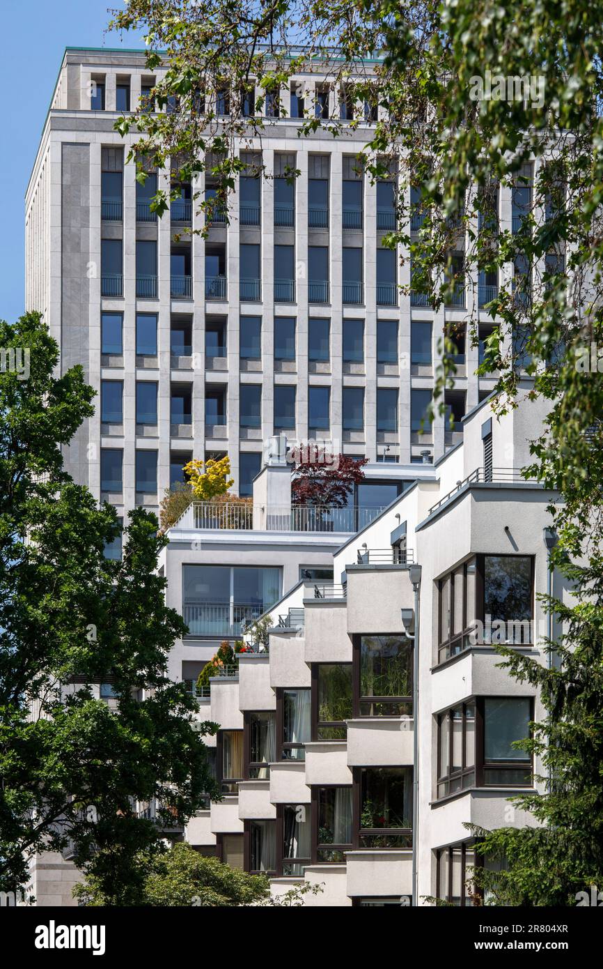 buildings on Gereonshof street and of the Gerling Quartier, the former ...