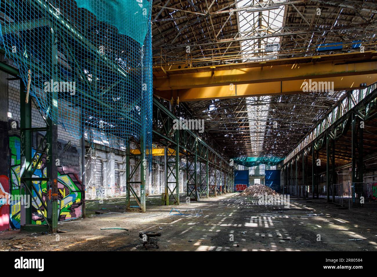 KHD large engine hall of the former Gas Engine Factory Deutz of the ...