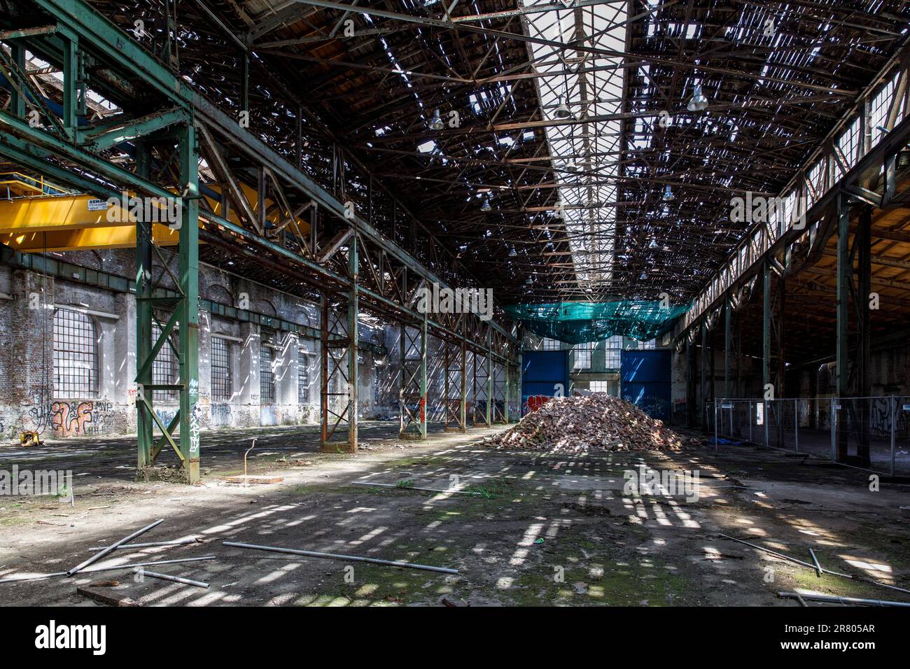 KHD large engine hall of the former Gas Engine Factory Deutz of the ...