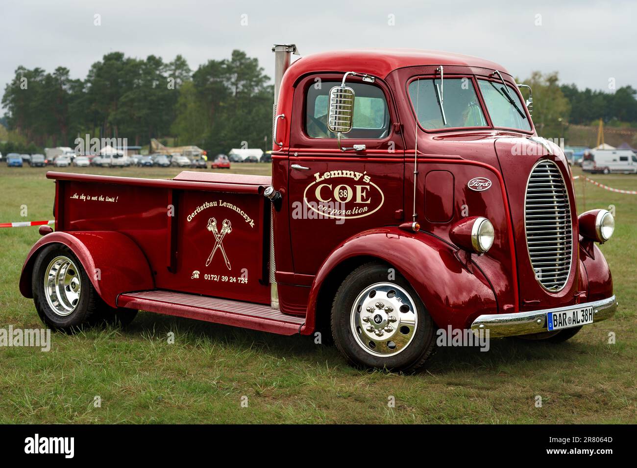FINOWFURT, GERMANY - MAY 06, 2023: The pickup truck Ford COE (cab over ...