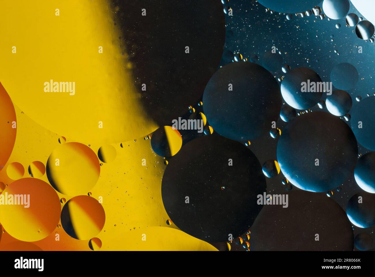 Fantastic abstract macro background with blur elements. Space and ...