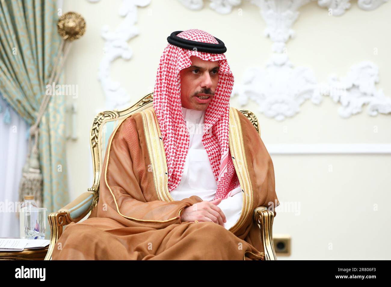 Tehran, Iran. 17th June, 2023. Iranian President EBRAHIM RAISI (unseen ...