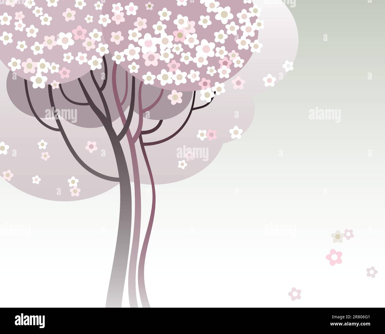 Beauty in full bloom Stock Vector Images - Alamy