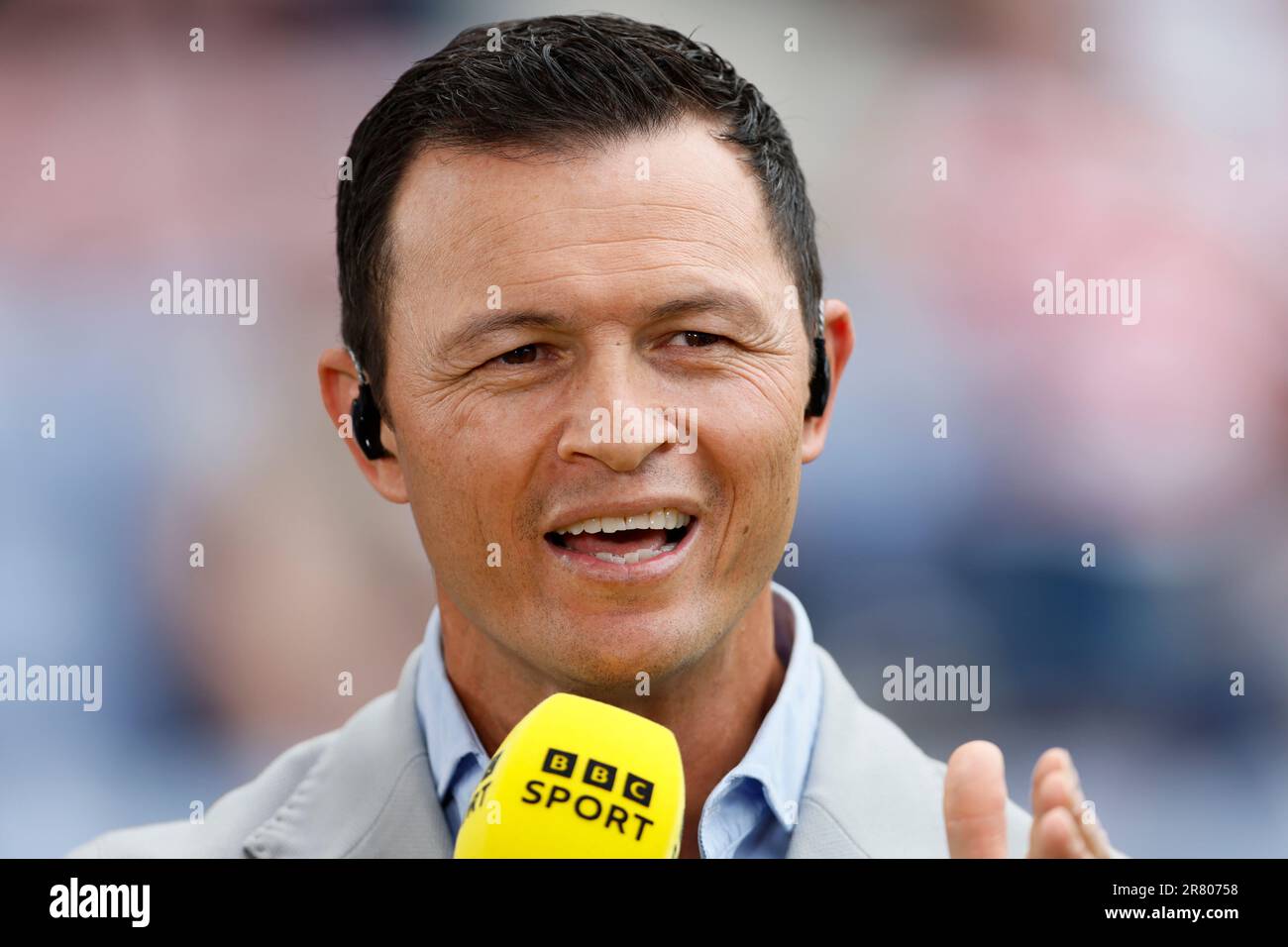 Former player and BBC Presenter Robbie Hunter-Paul during the Betfred ...