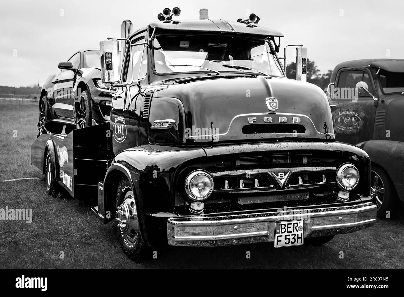 FINOWFURT, GERMANY - MAY 06, 2023: The pickup truck Ford C-500 COE (cab ...