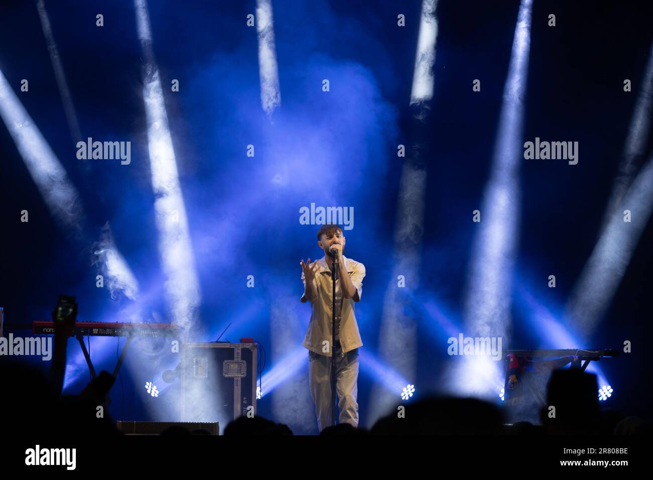 NXT Station , Bergamo, Italy, June 17, 2023, Emsa opening during Olly ...