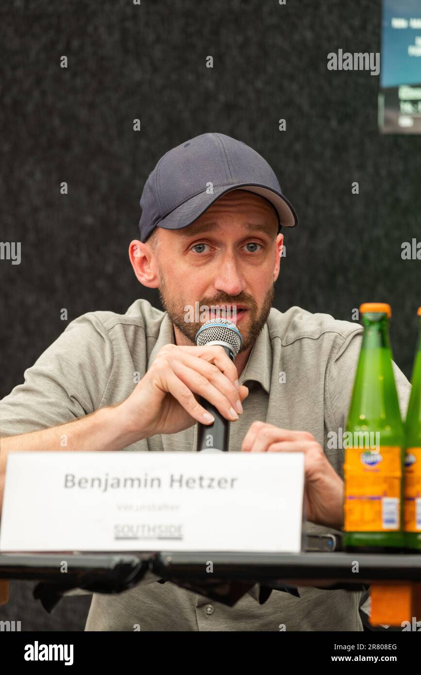 Neuhausen Ob Eck, Germany. 18th June, 2023. Benjamin Hetzer, director ...